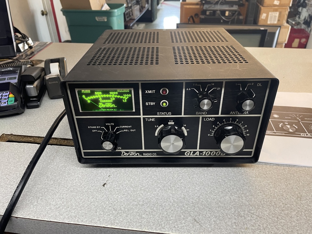 Dentron GLA 1000B AMP 500W Tube Amplifier, 80-10 Meters | First Class ...